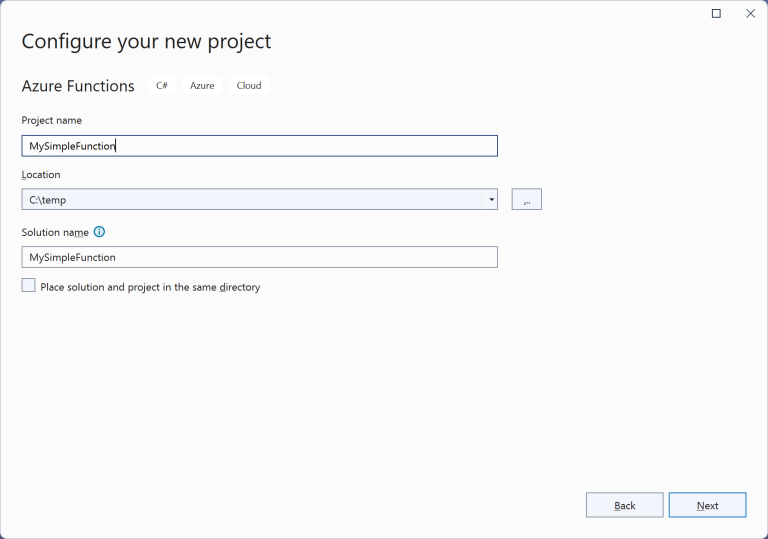 How to Change an Azure Function Written in .NET from In-Process to ... How to Change an Azure Function Written in .NET from In-Process to ...