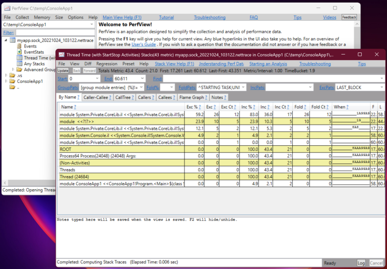 Dotnet Performance Tracing For Winui Uno And Maui Applications Nick S Travels