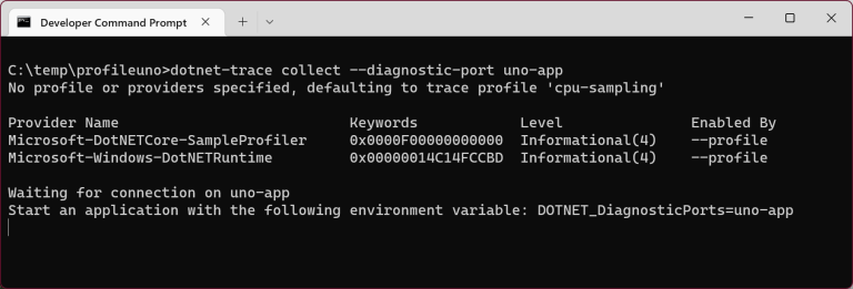 Dotnet Net Performance Tracing For Winui Uno And Maui Applications