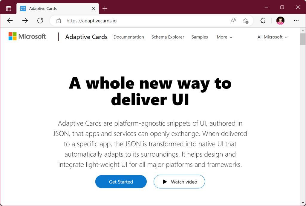 Designing Widgets for Windows 11 with AdaptiveCards.IO - Nick's .NET Travels