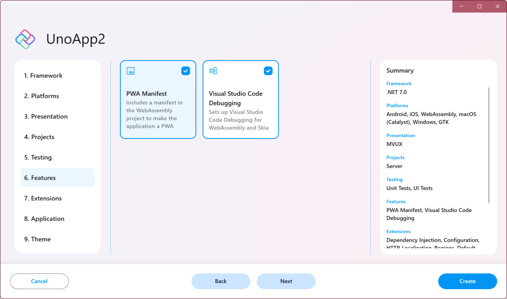 Exploring the Uno Platform Visual Studio Wizard for Creating Apps for the Windows App SDK (WinUI ...