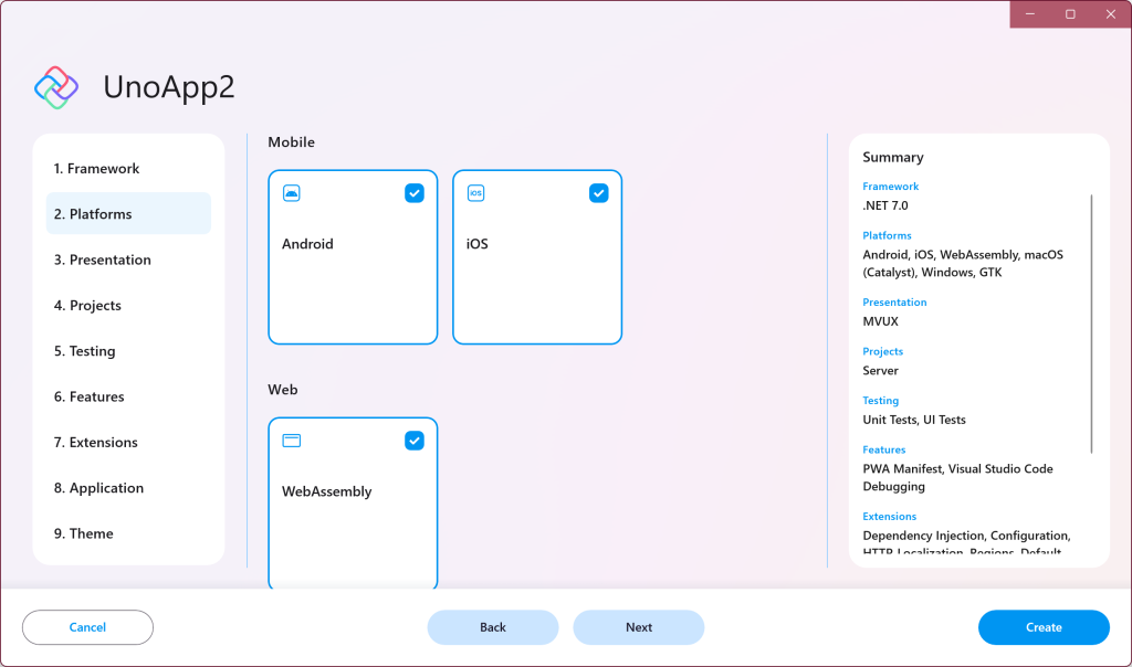 Exploring the Uno Platform Visual Studio Wizard for Creating Apps for ...