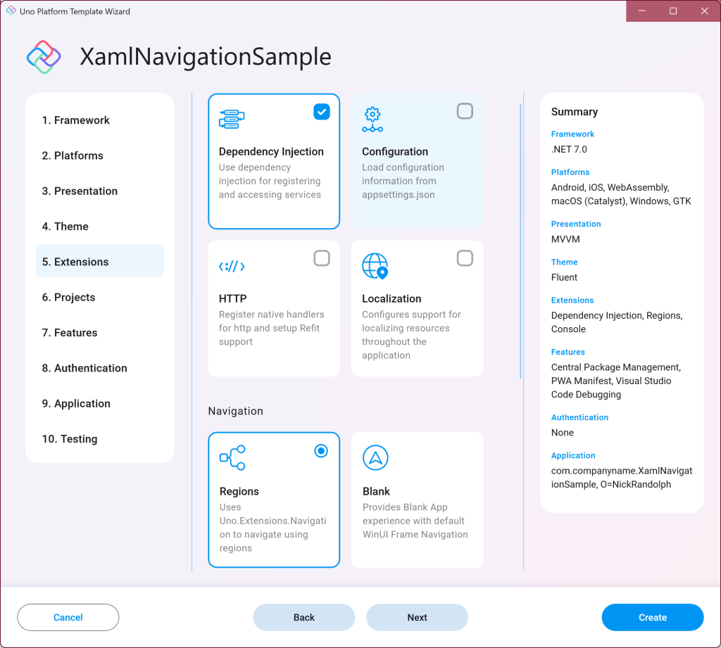 XAML Based Navigation in Windows and Multi-Platform Applications with ...