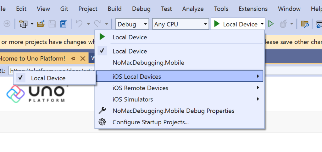 iOS Debugging on Windows - Hot Restart - Nick's .NET Travels
