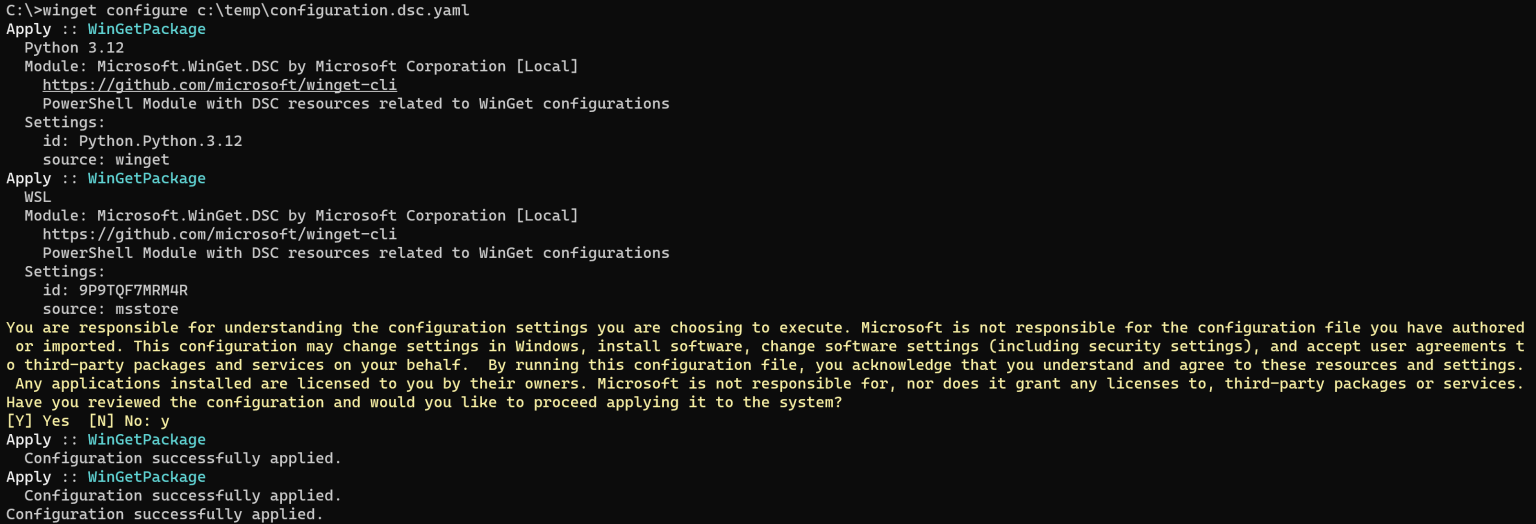 Getting Started with WinGet Configuration - Nick's .NET Travels