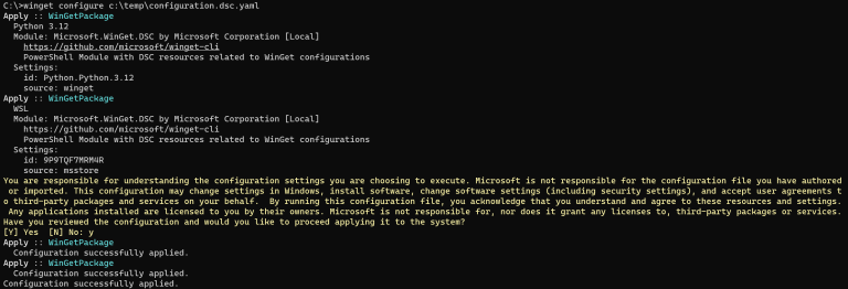 Getting Started with WinGet Configuration - Nick's .NET Travels