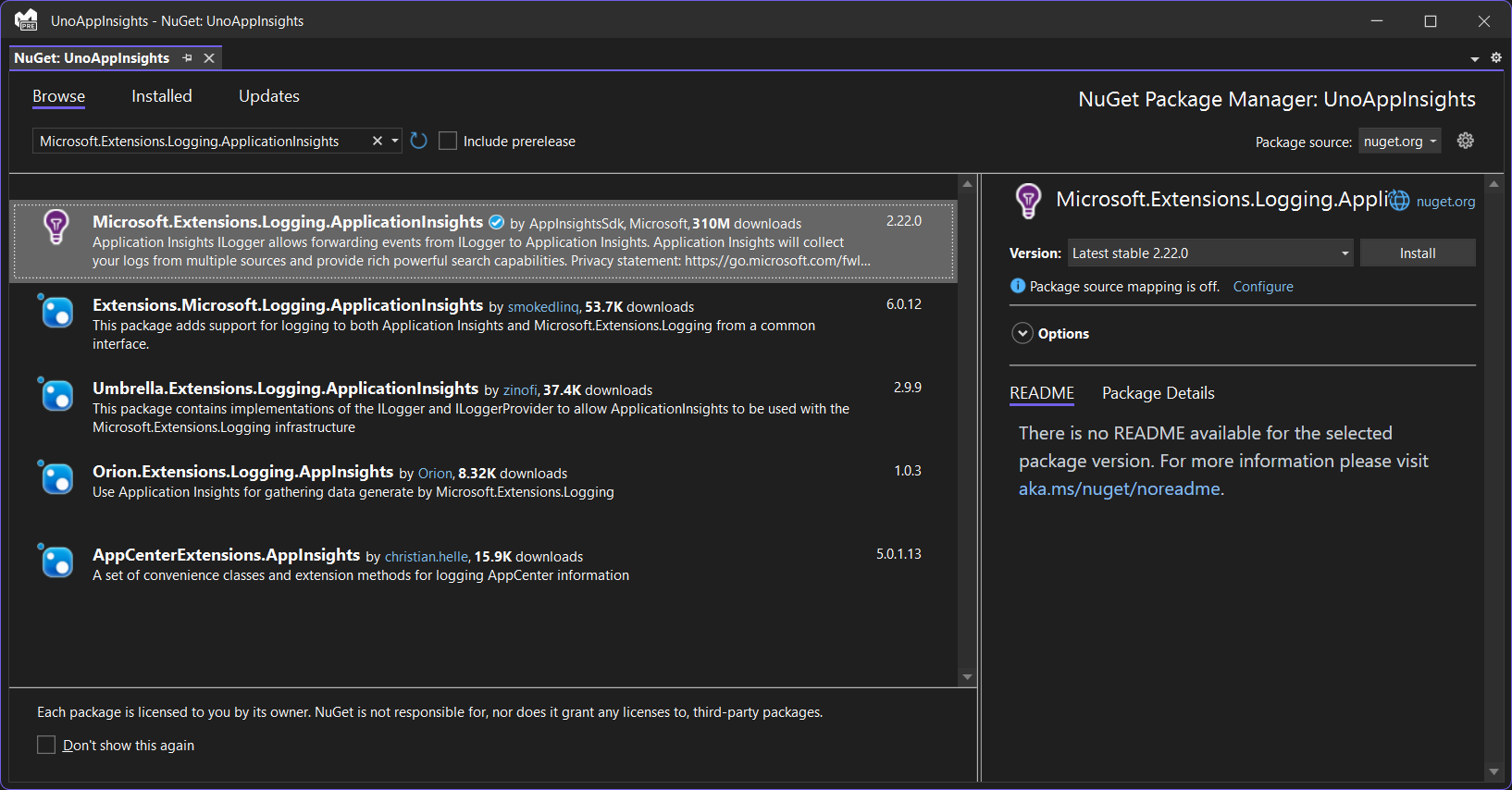 Logging with Azure Application Insights in a Windows Application - Nick's .NET Travels