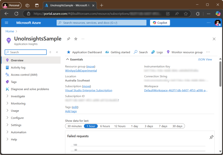 Logging with Azure Application Insights in a Windows Application - Nick ...