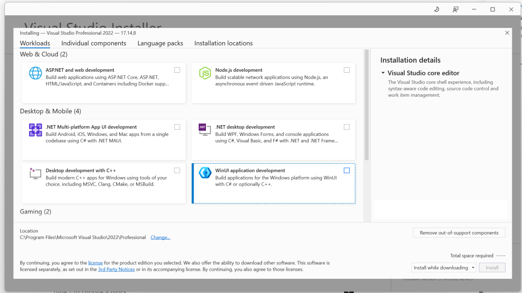 Installing Older Versions of Visual Studio 2022 - Nick's .NET Travels