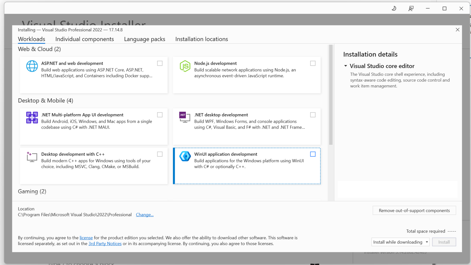 Installing Older Versions of Visual Studio 2022 - Nick's .NET Travels